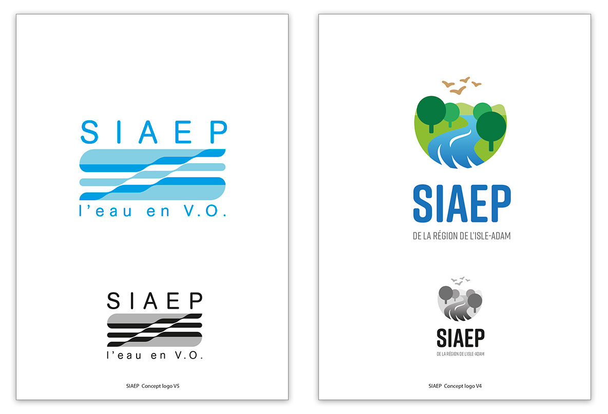 Il était une fois… le logo SIAEP | Agence D3com